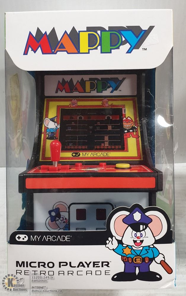 NEW MY ARCADE MAPPY RETRO ARCADE MICRO PLAYER