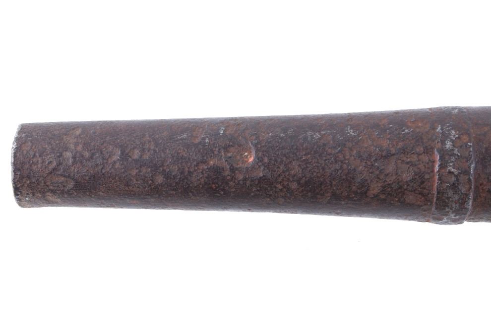 RARE Cast Antique Black Powder Hand Cannon