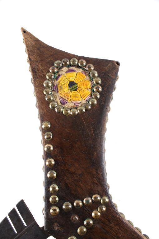 Pawnee Gunstock Spontoon War Club circa 1865