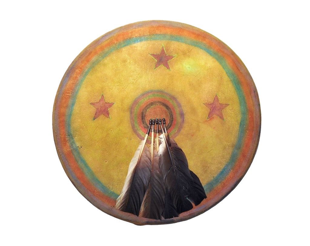 Cheyenne Dog Soldier Polycrhome War Shield