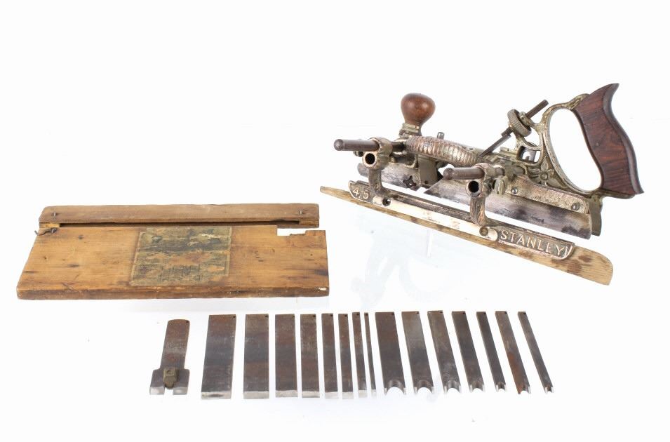 1890's Stanley #45 Adjustable Combination Plane