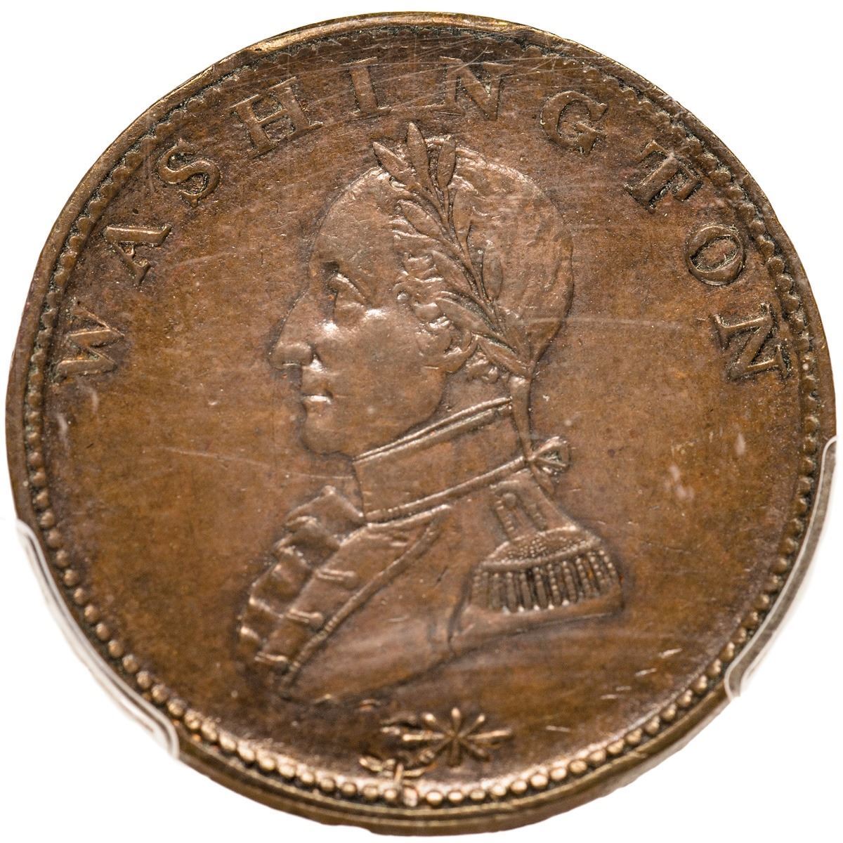 (1783) George Washington Cent. Double Head. Baker-6. W-1120 variety ...