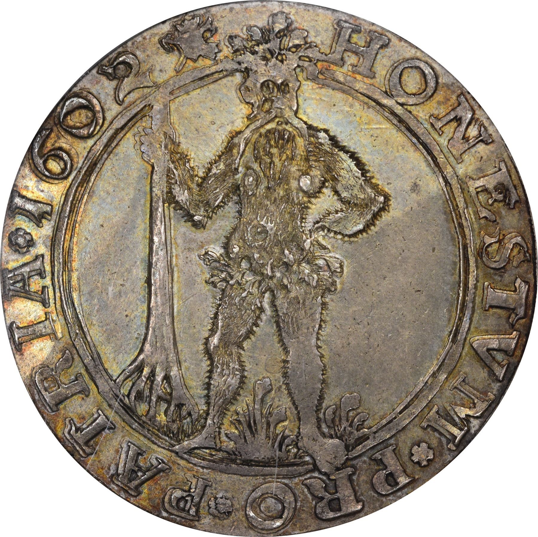 German States. Brunswick-Wolfenbüttel. 1602 Wildman Thaler. Dav-6292 ...