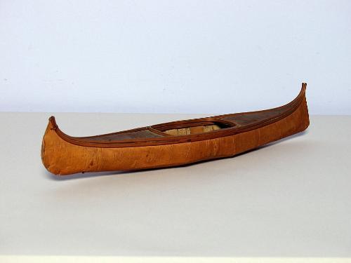 Native Art: Birch Bark Canoe
