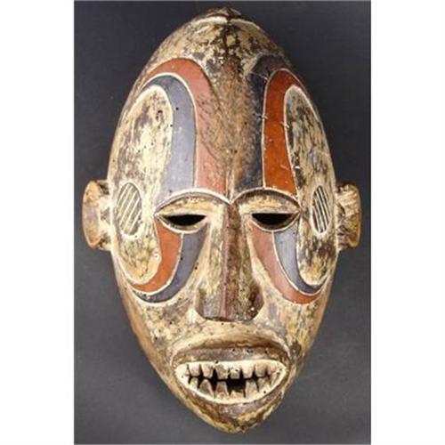 African Antique Maiden Spirit Mask, Igbo Tribe #1230041