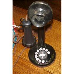 Western Electric Working Candlestick Telephone #1260456