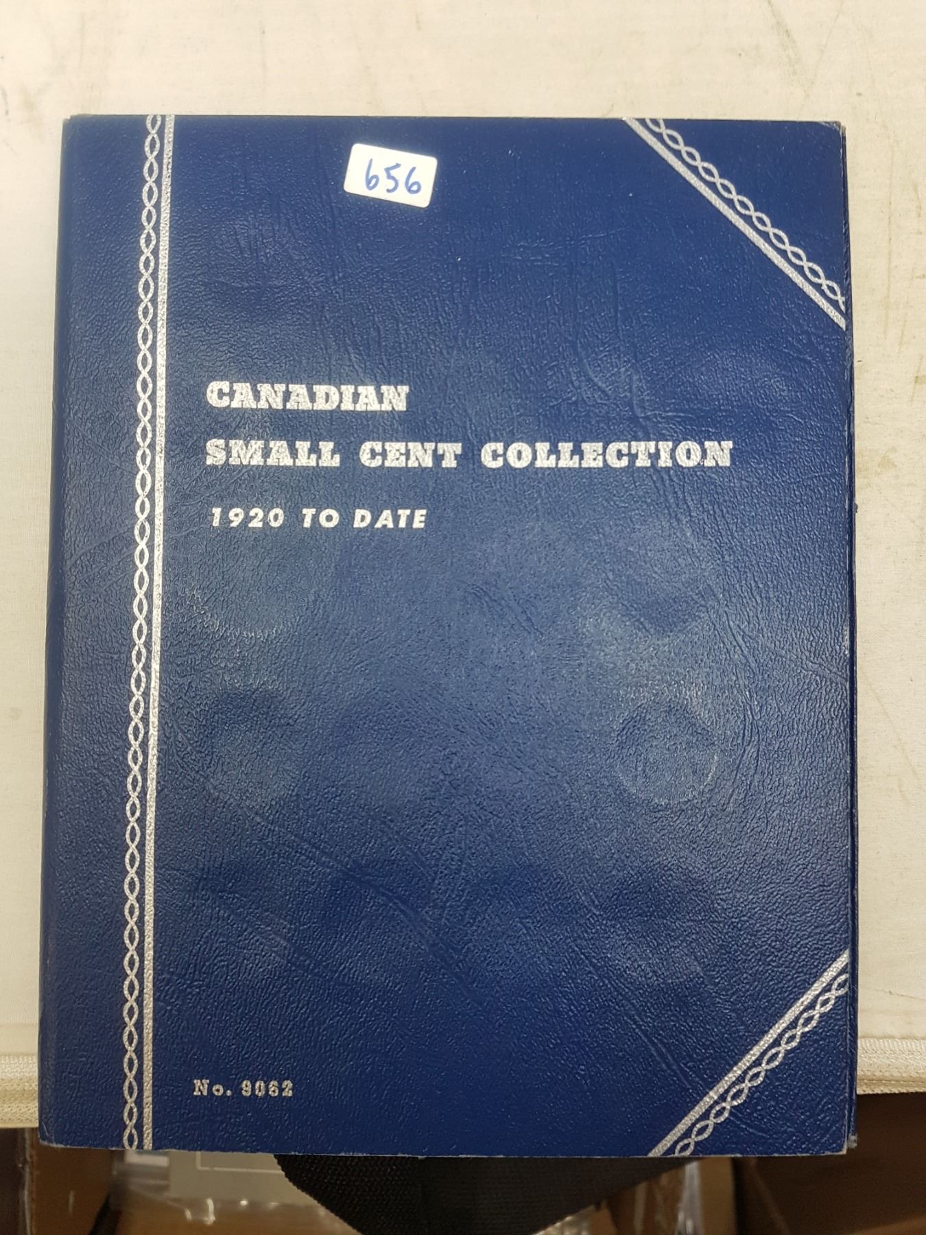Book of Canadian Small Cents 1920 to 1972, various grades