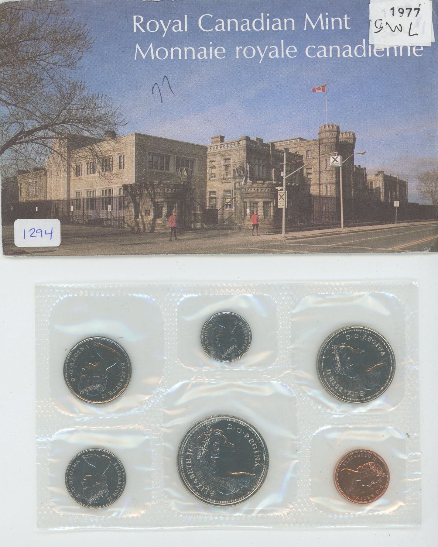 1977 Canadian Uncirculated Coin Set - Schmalz Auctions