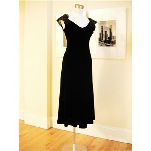 Ralph Lauren Blue Label Velvet Evening Dress #1252905