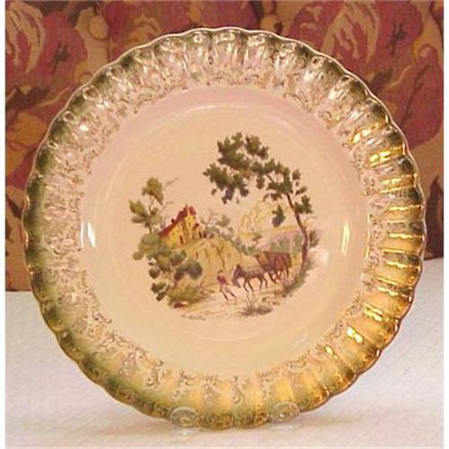 American Limoges PLATE Signed #1231580