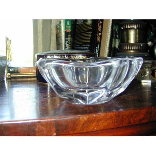 Vintage Daum Nancy Crystal Ashtray/ Bowl #1246444