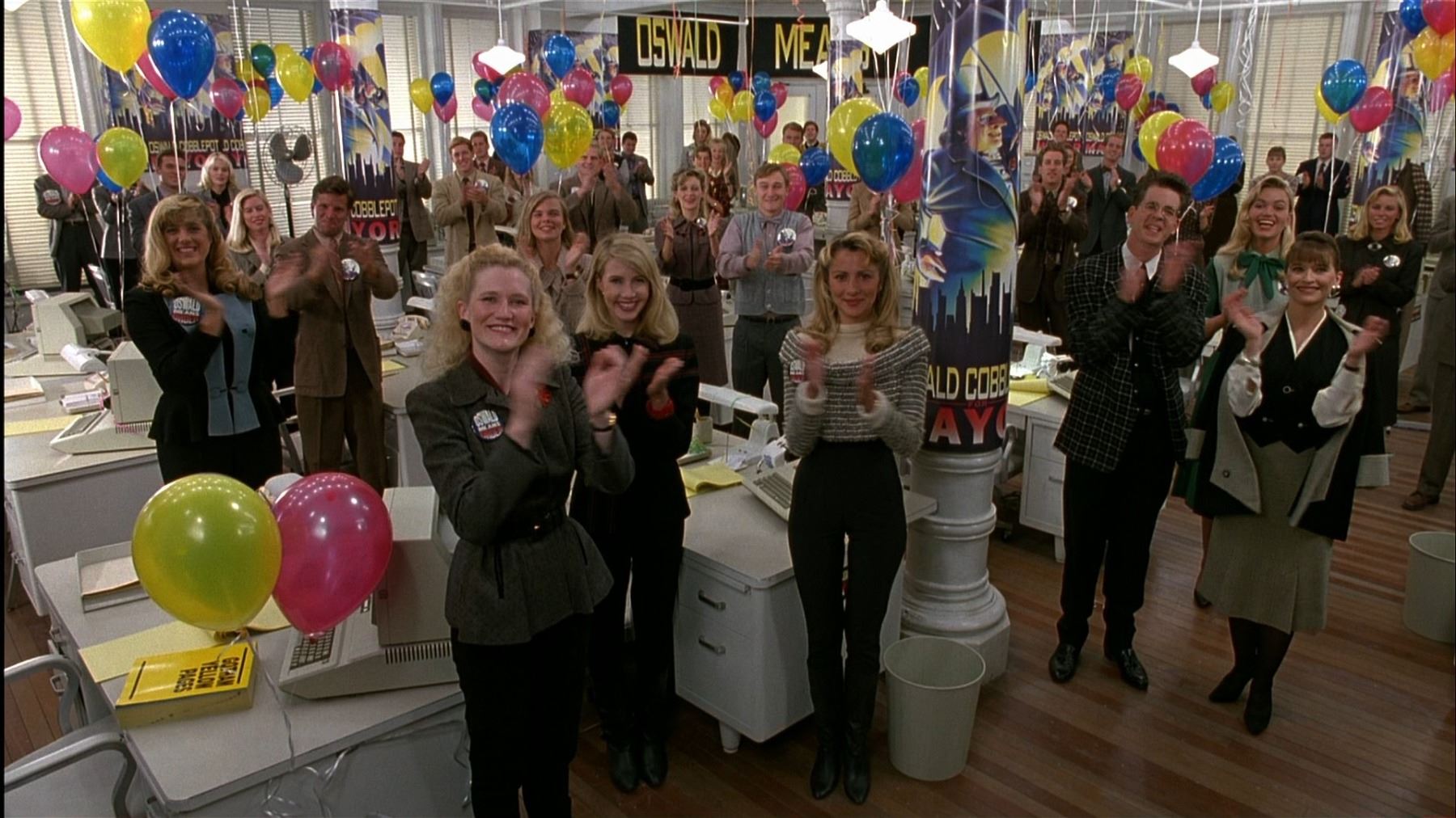 BATMAN RETURNS (1992) - Oswald Cobblepot For Mayor Election Poster