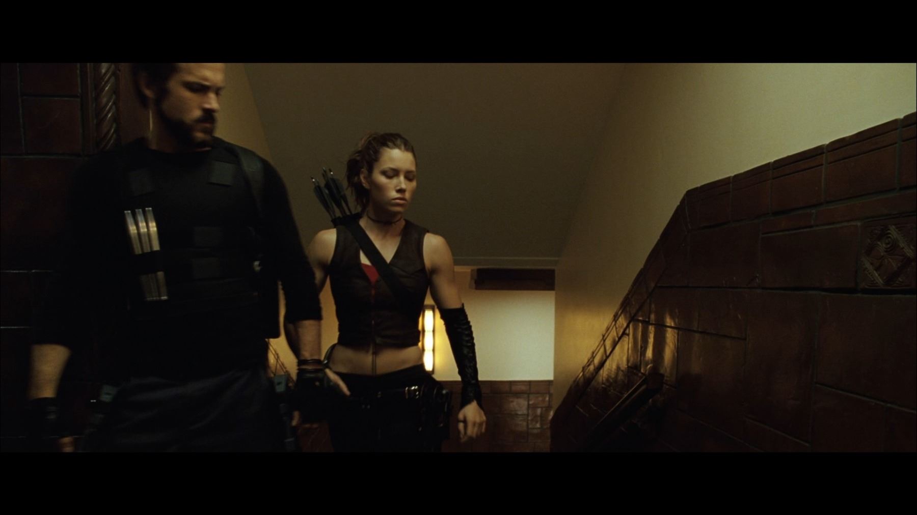 BLADE: TRINITY (2004) - Abigail Whistler's (Jessica Biel) Costume