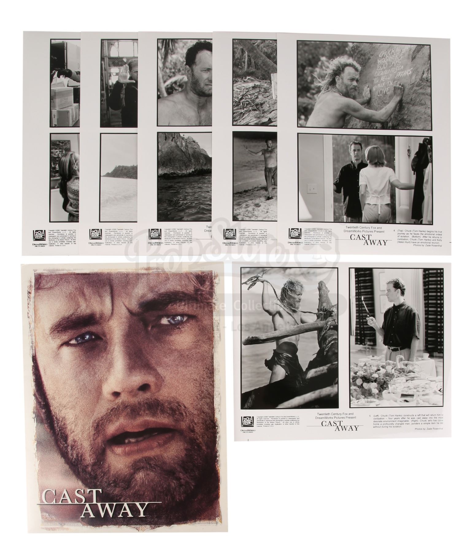 CAST AWAY (2000) - Chuck Noland's (Tom Hanks) Desert Island Loincloth