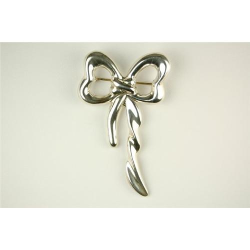 Sterling Silver Ribbon Pin #1244051