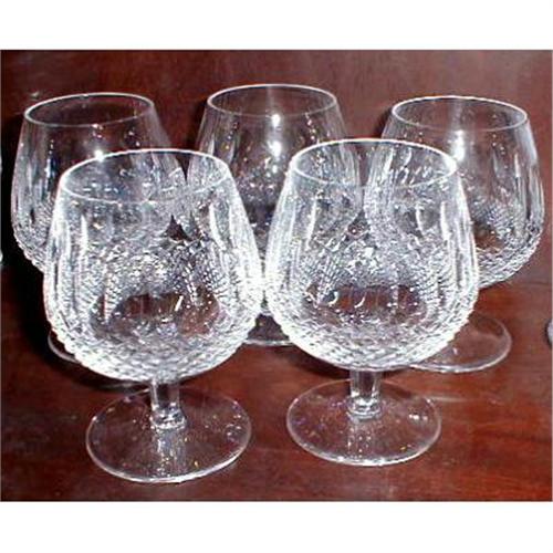 Waterford Colleen Brandy Snifters 5 Vintage 1269763