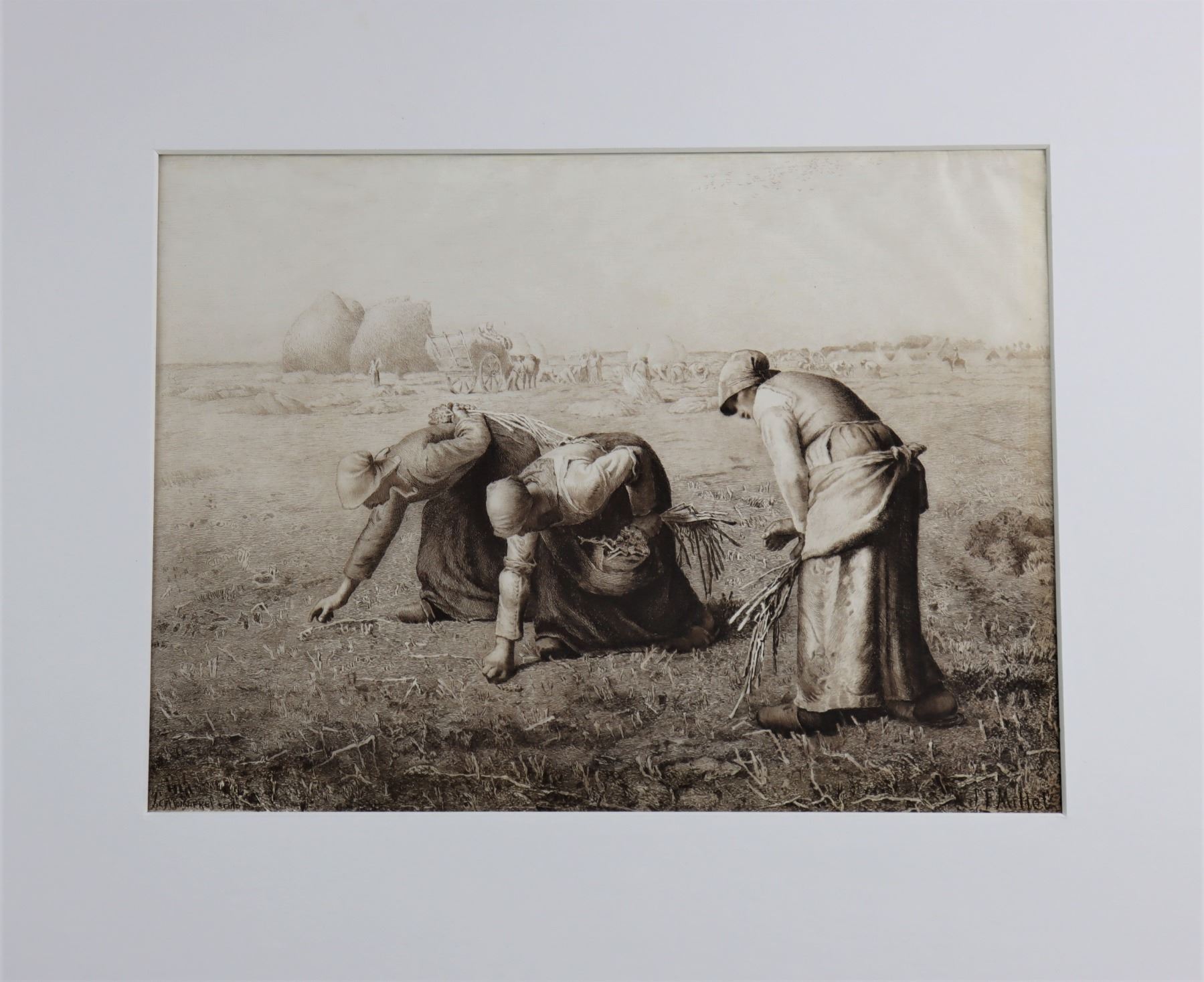 Jean-Francois Millet (1814- 1875) French, Etching