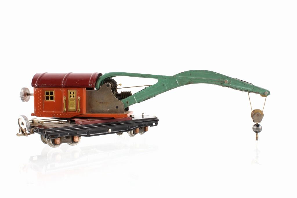 Lionel 810 Derrick Car w/ Terra Cotta Cab LN OB