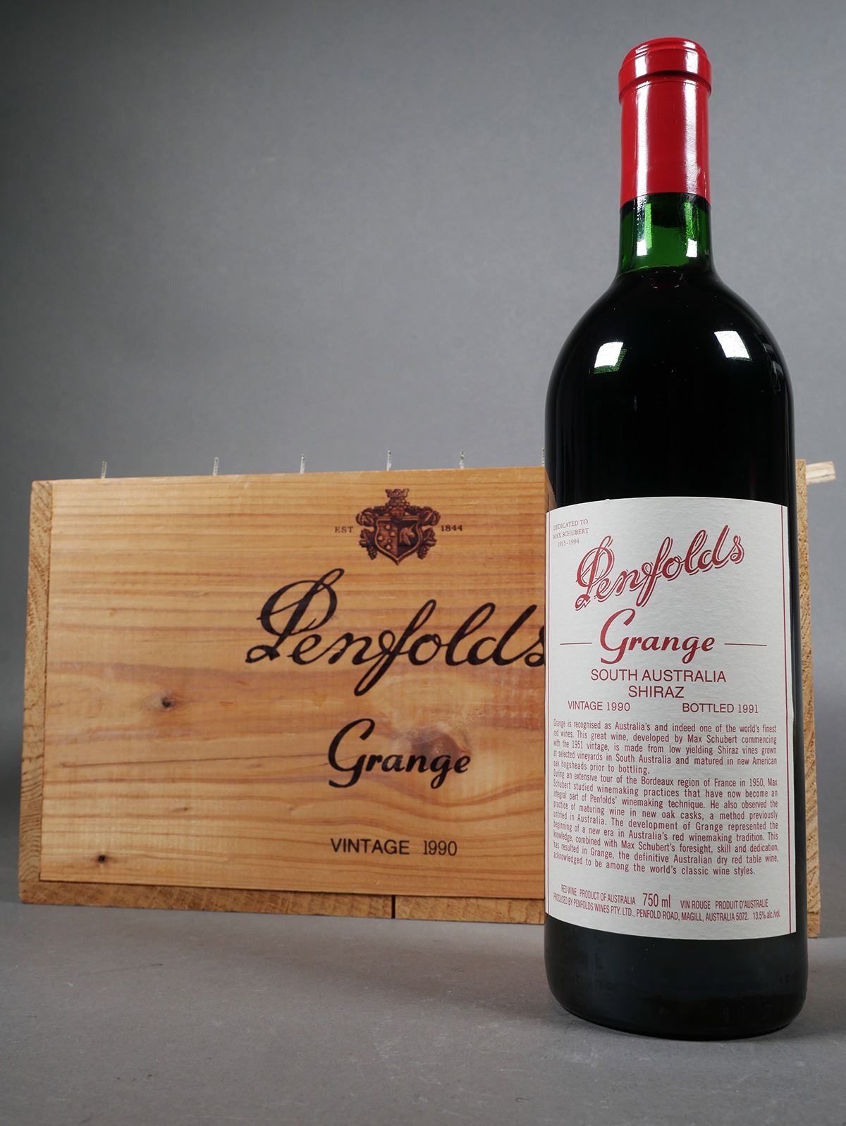 PENFOLDS Grange 1990 Shiraz Case (6)