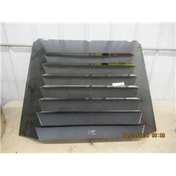 Astra Rear Window Louver Fit , Cuda, Mustang, Trans Am, & Camero