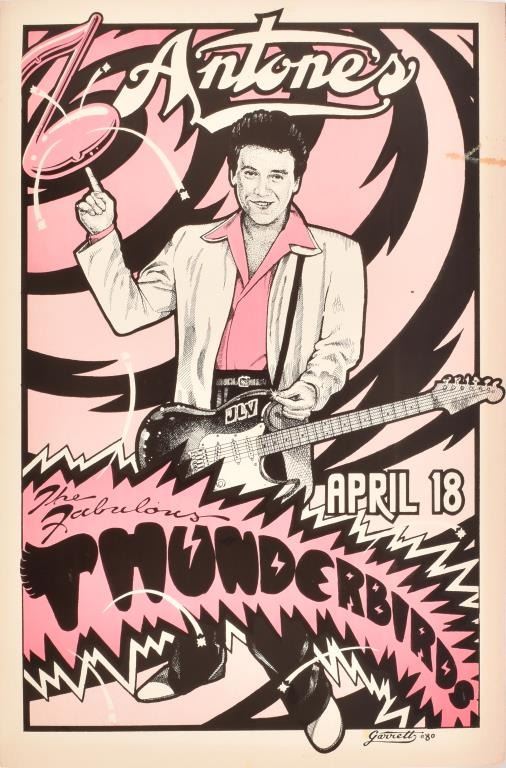 Antone's Thunderbirds Poster by Danny Garrett