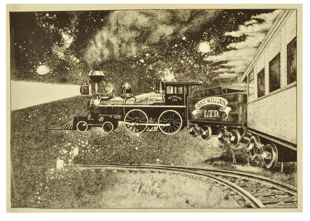 Oat Willies Poster by Ken Featherston