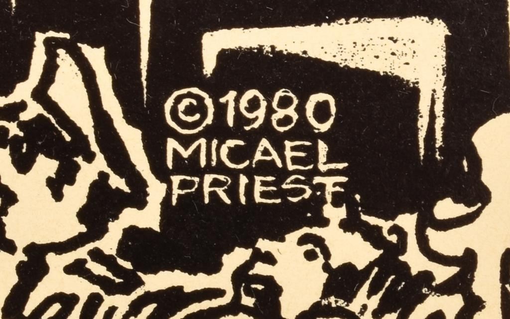 Fantasy Con IV Poster by Micael Priest 1980