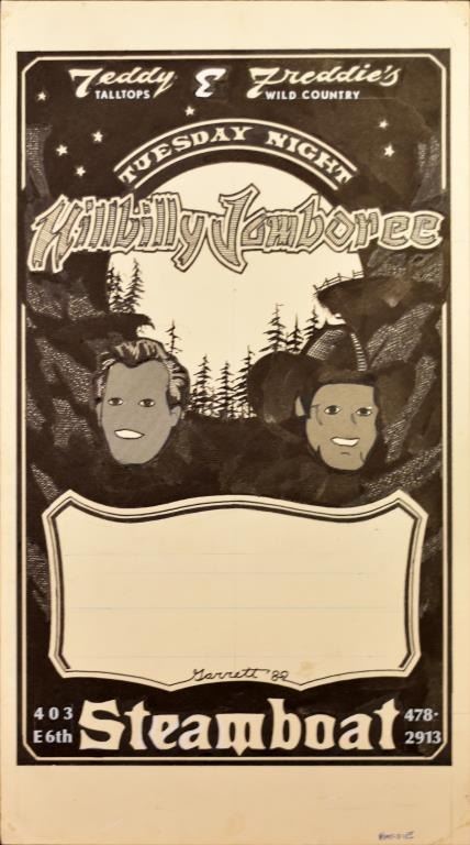 Original Artwork Danny Garrett Hillbilly Jamboree