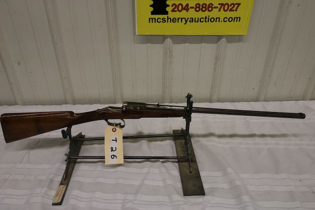 Belgian Singel Shot 22 23 1/2" S#14 No Trigger, Flobert Action