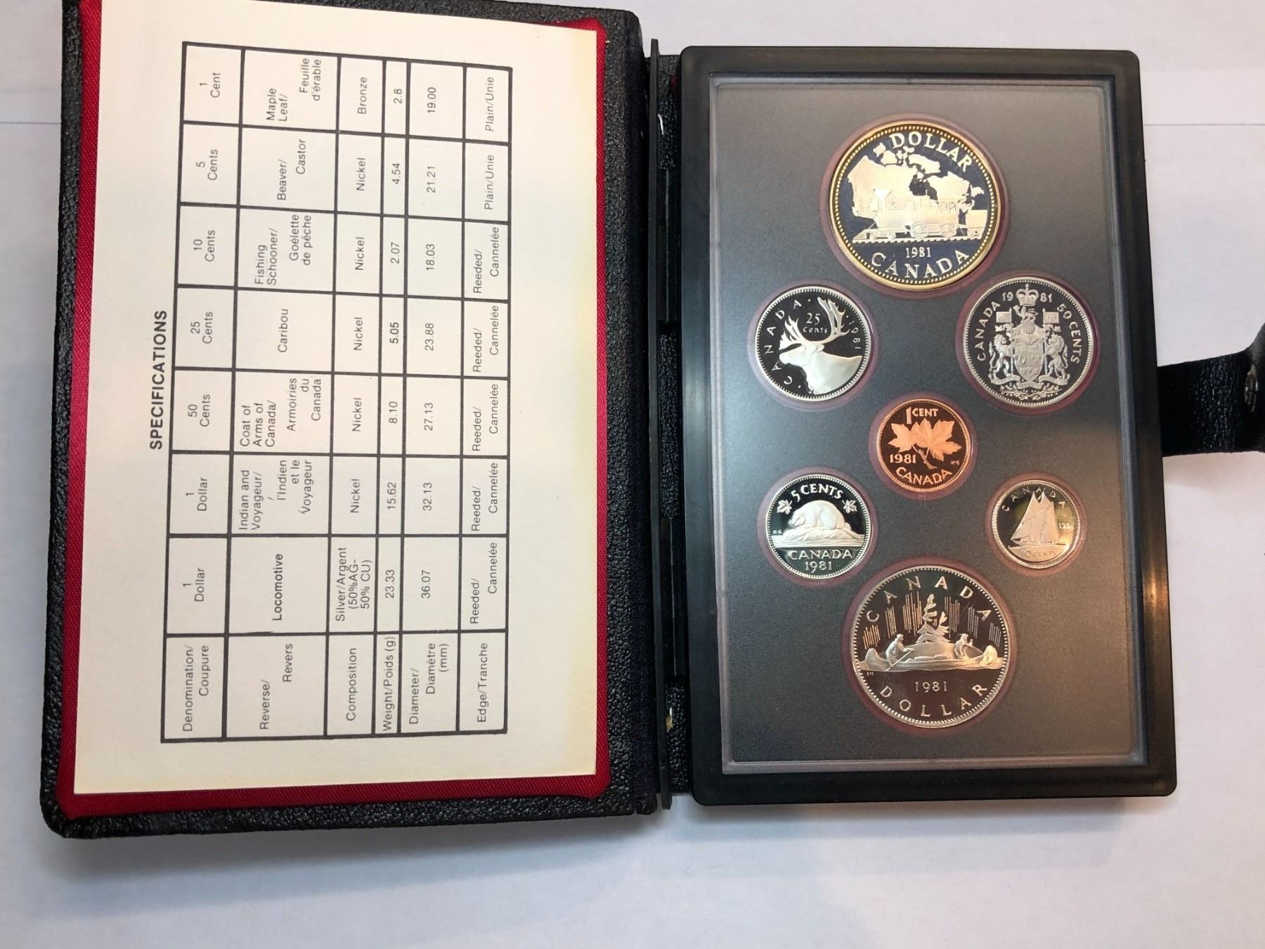 1981/1986 Royal Canadian Mint Double Dollar Sets - Beck Auctions Inc.