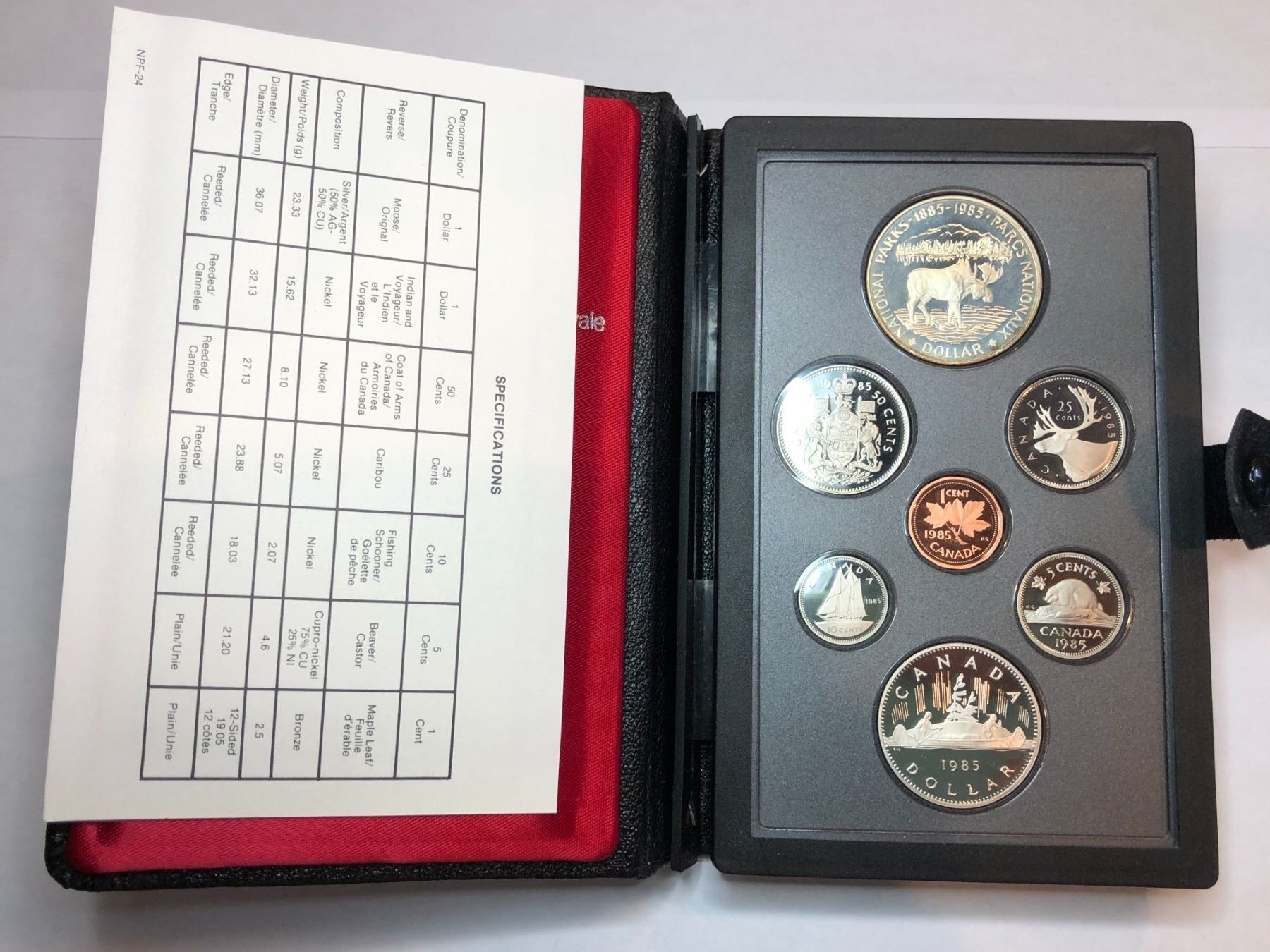 1985/1986 Royal Canadian Mint Double Dollar Sets - Beck Auctions Inc.