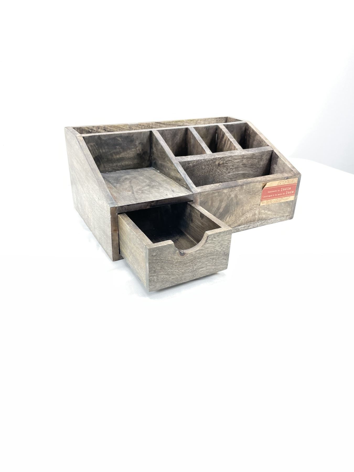 Wood Stationary Holder