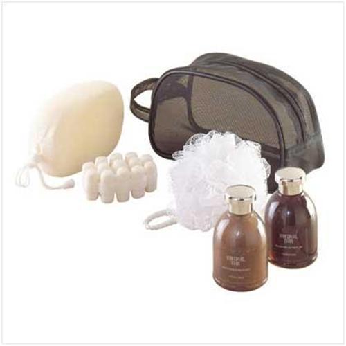 Luxury Mens Travel Bath Kit