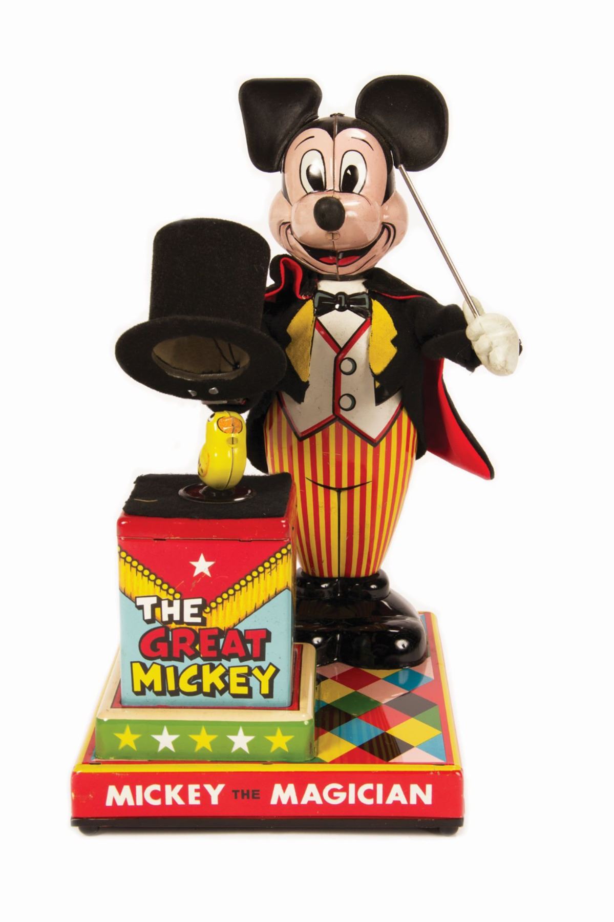 Mickey Mouse The Magician Tin Toy Van Eaton Galleries