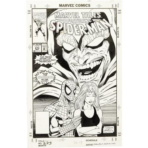 Ron Lim + Terry Austin - Marvel Tales #273 Art