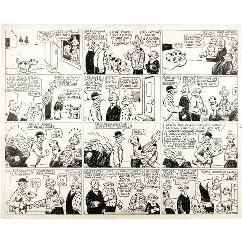 Frederick Opper Happy Hooligan Sunday Comic Art