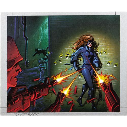 Ken Steacy - X-Men Trading Card Illustration Art