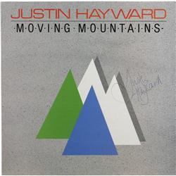 Justin Hayward Autograph Moving Mountains Album.