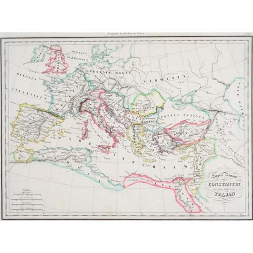 Empire Roman sous Constantin sous Trajan - Map #1322763