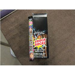 SHOCK ROCKS CHOCOLATE & POPPING CANDY (24 STICKS) - PER BOX