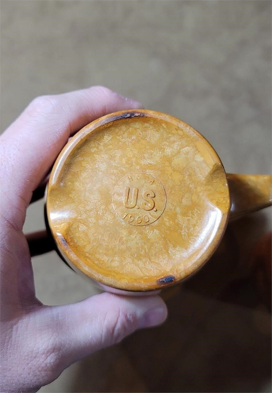 Korean War Us Army Mess Hall Cups