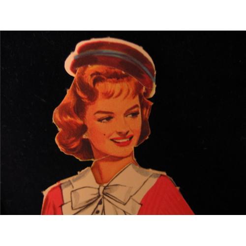 1960s Donna Reed Paper Doll w/ glam clothes #1324117