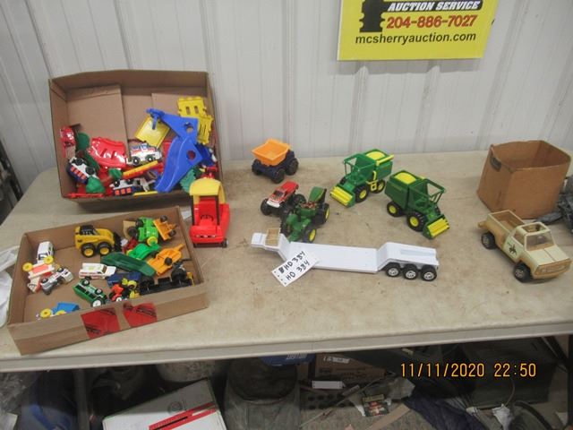 (HD) Toy Tractor, Combines, Train Set , Plus More!