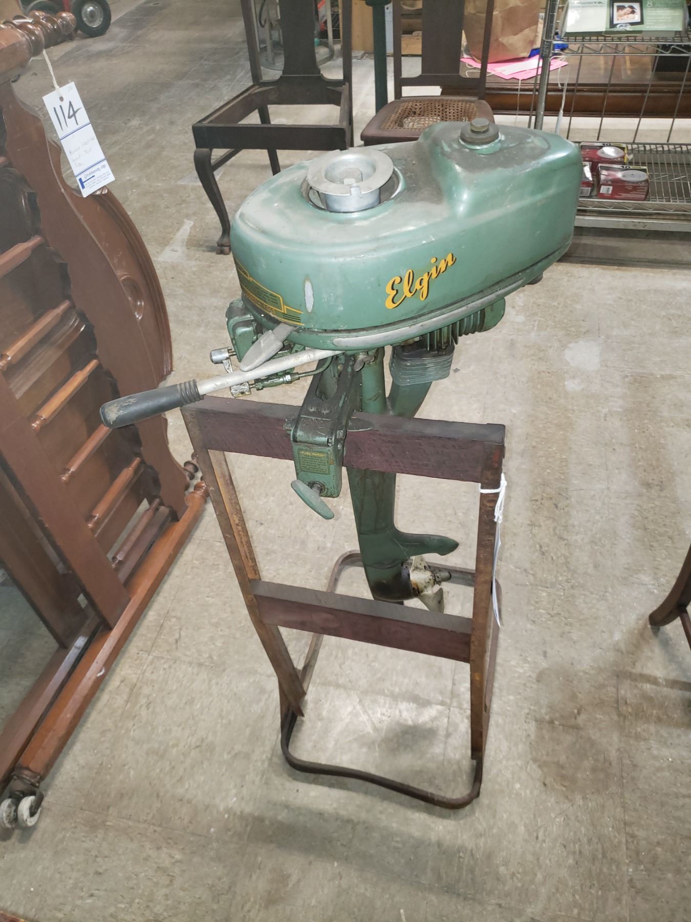 VINTAGE SEARS ELGIN MOTOR ON ACK - MODEL 571.58301