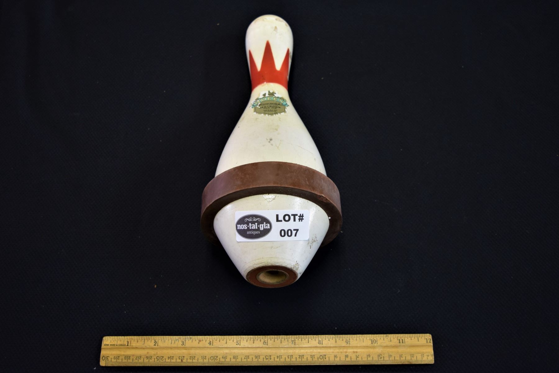 Vintage Brunswick Bowling Pin