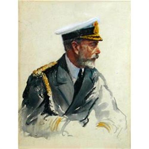 Portrait of George V (1865-1936), #1337933