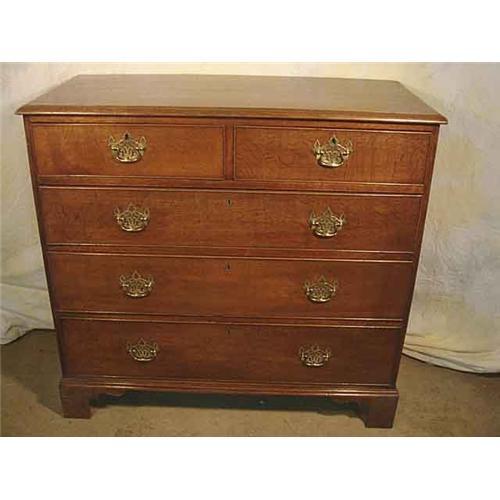 English Oak Chippendale Chest #1317308