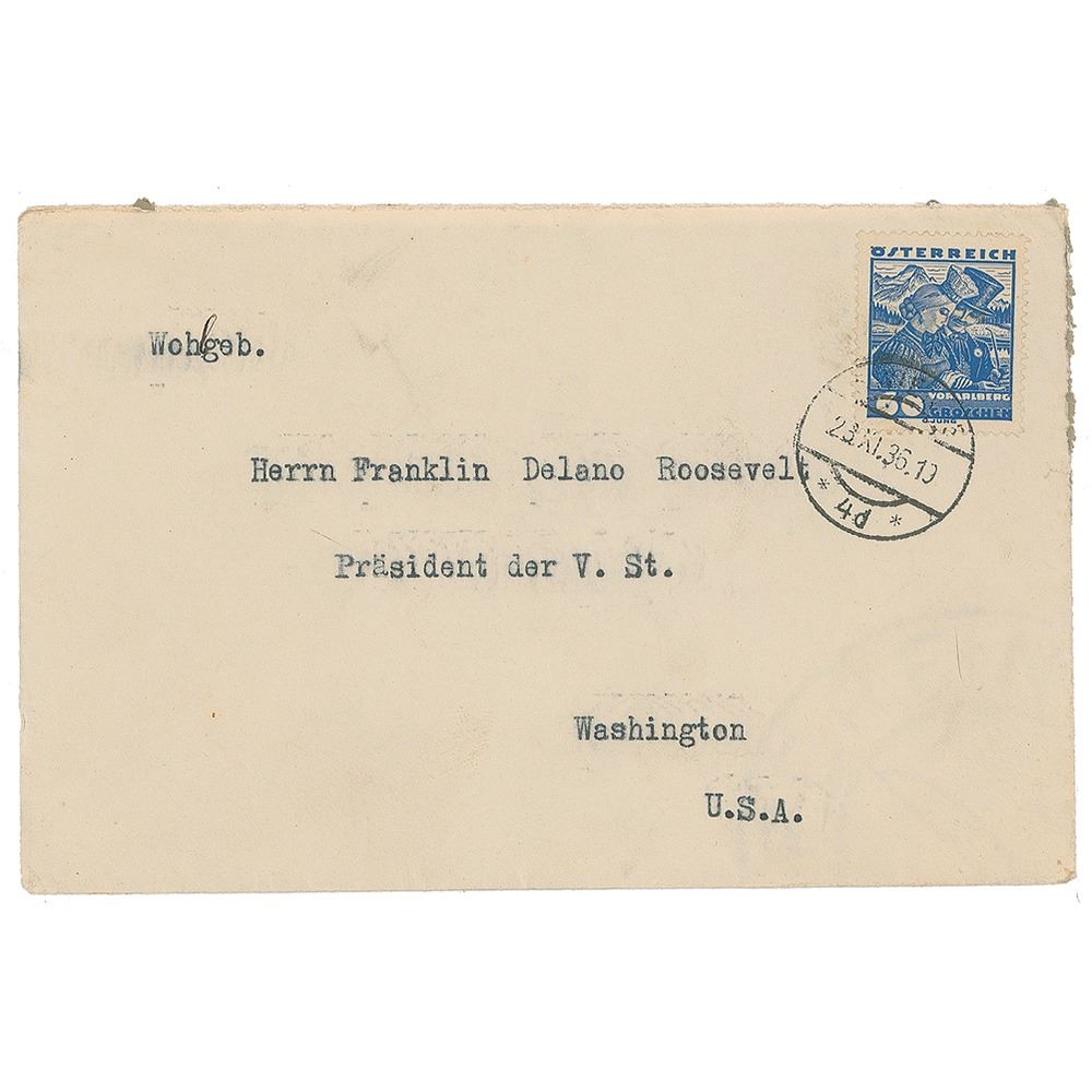 Franklin D. Roosevelt's Envelope