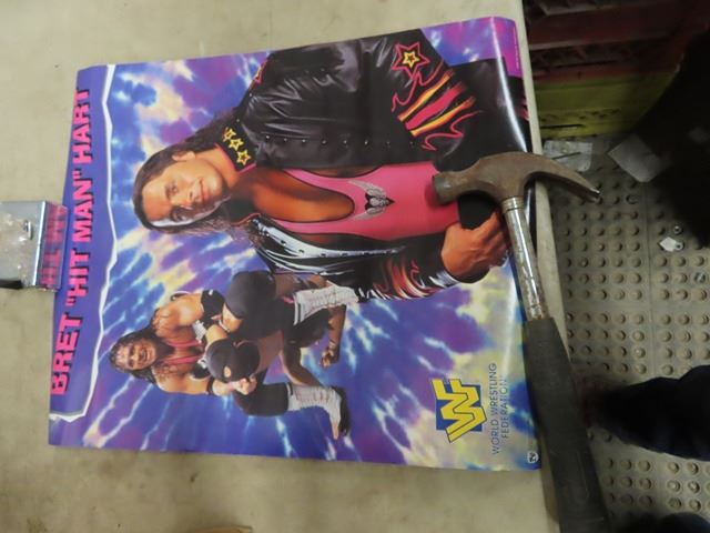 1990's WWF Posters Approx 180-200 Posters 16" x 20" Brett Hart ...