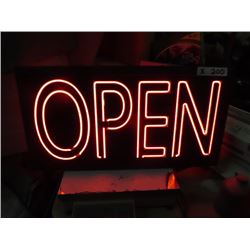 Light Up Open Sign